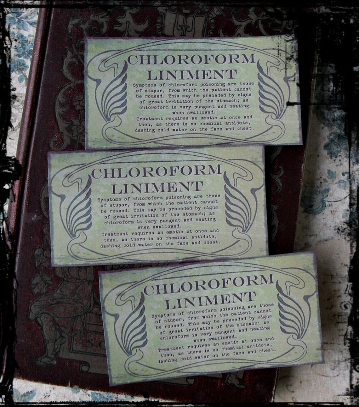 Chloroform Labels as Seen in American Horror Story Coven - Etsy