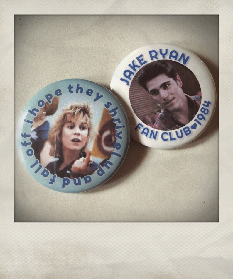 Jake Ryan Fan Club 16 Candles Large Button | Etsy