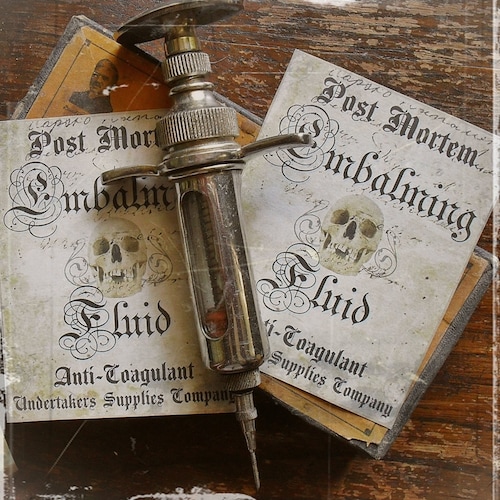 For the Undertaker Embalming Fluid Stickers - Etsy