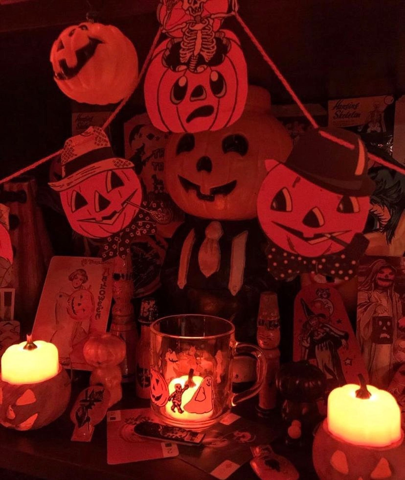 Pumpkin Patch Vintage Style Halloween Garland Banner | Etsy