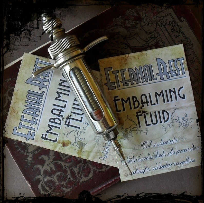 SALE Eternal Rest 1927 Embalming Fluid Stickers - Etsy