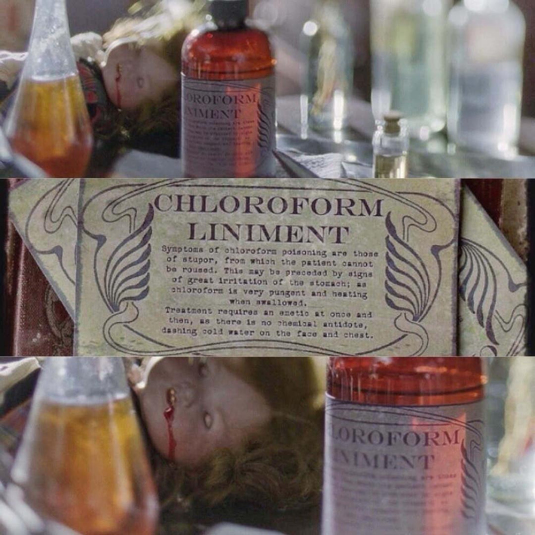 Chloroform Labels - as Seen in American Horror Story Coven - Etsy
