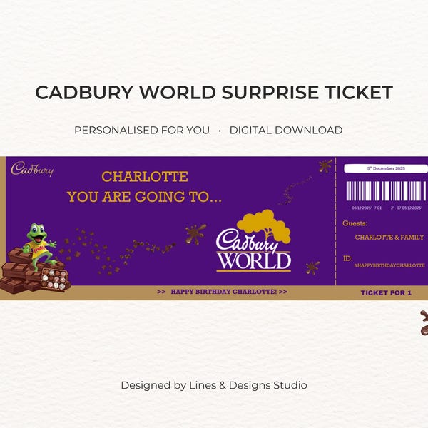 Personalised Cadbury Chocolate Gifts - 60+ Gift Ideas for 2026