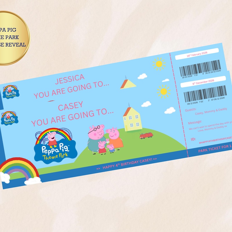 Christmas Card With Pig - Etsy