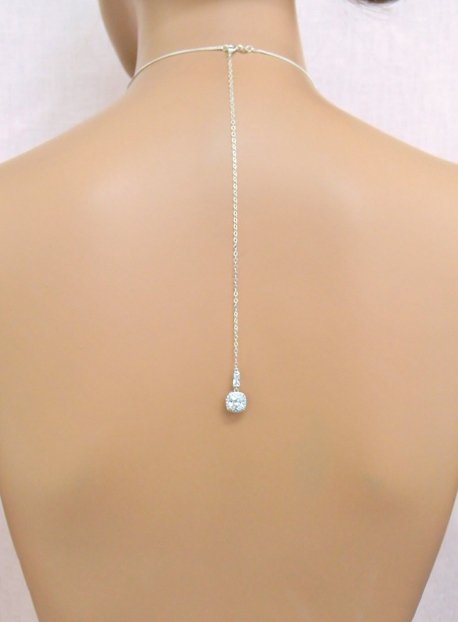 Bridal Jewelry SET, Cushion Cut Crystals, Crystal Bridesmaid Jewelry ...
