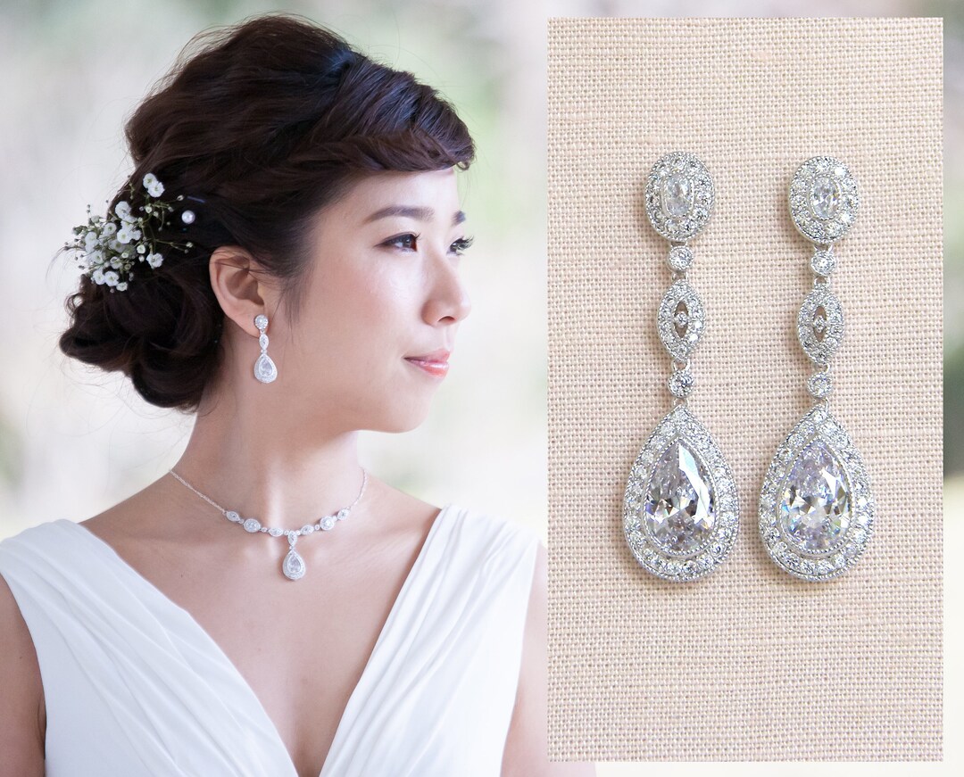 Bridal Backdrop Necklace Rose Gold Backdrop Necklace Vintage Etsy