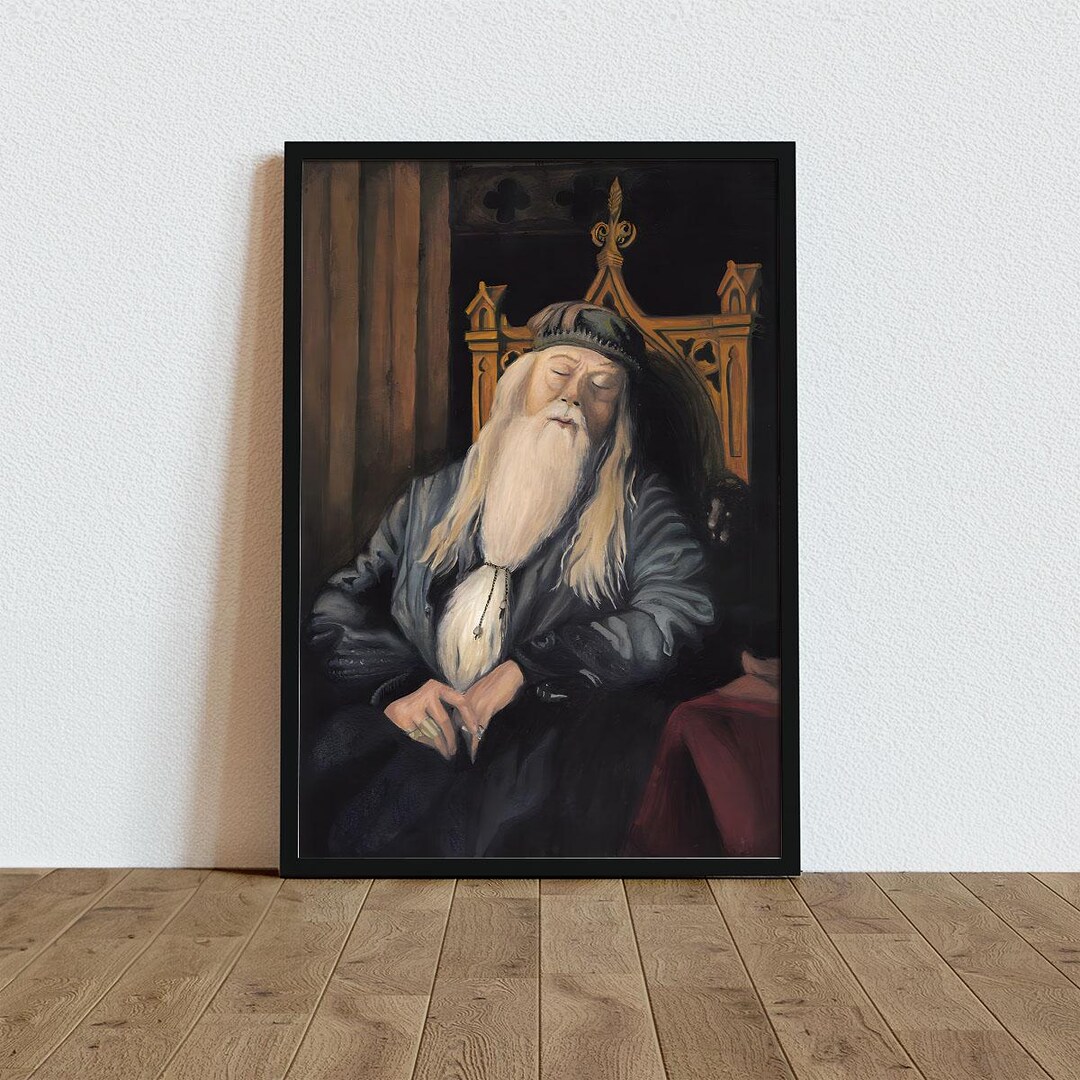 Magic School Headmaster Art Print: Funny Movie Poster - Etsy