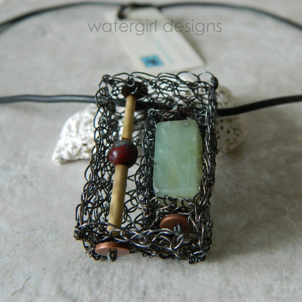 Shadow Box Pendant - Etsy