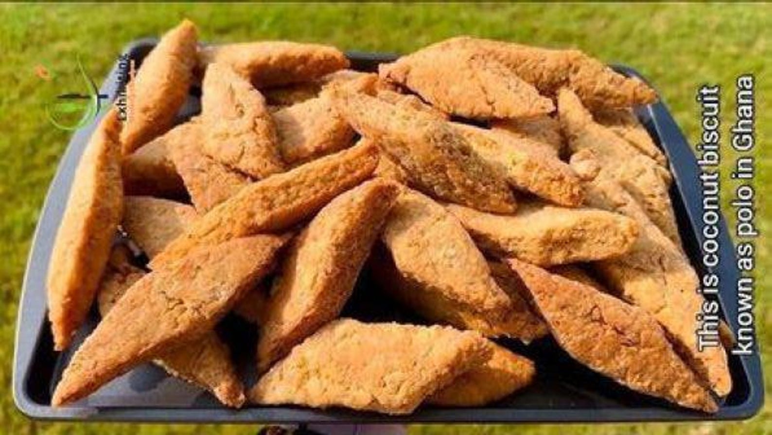Crunchy Ghanaian Poolo, Chin Chin, Coconut Biscuits, Snack - Etsy