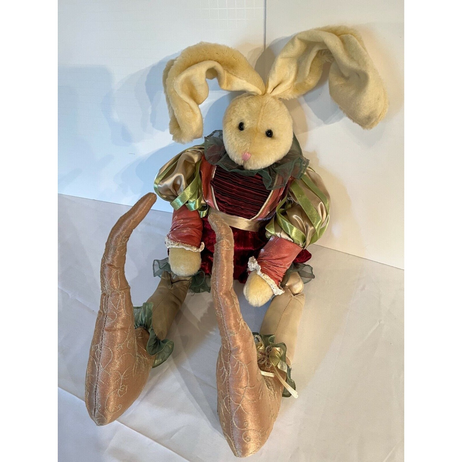 Mark Roberts Collection Plush Velvet Sitting Jester Easter - Etsy