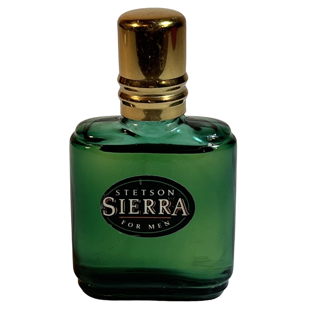 VINTAGE Stetson Sierra for Men Cologne Splash MINIATURE Almost Full ...