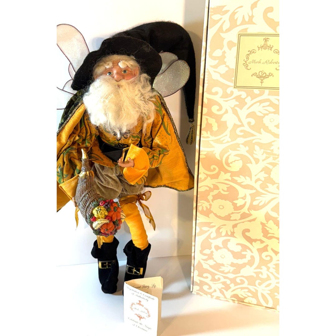 Mark Roberts Harvest Cornucopia Fairy 19" Large 51-46607 - Etsy
