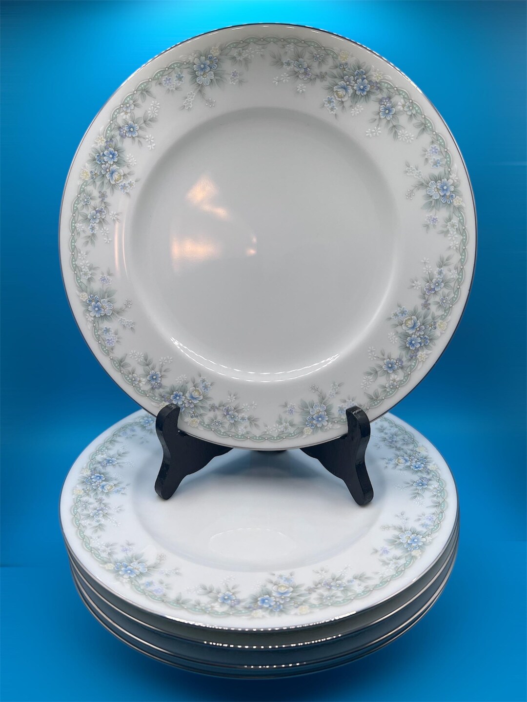 10-piece Set of Noritake Limerick Fine China Salad Plates - Etsy