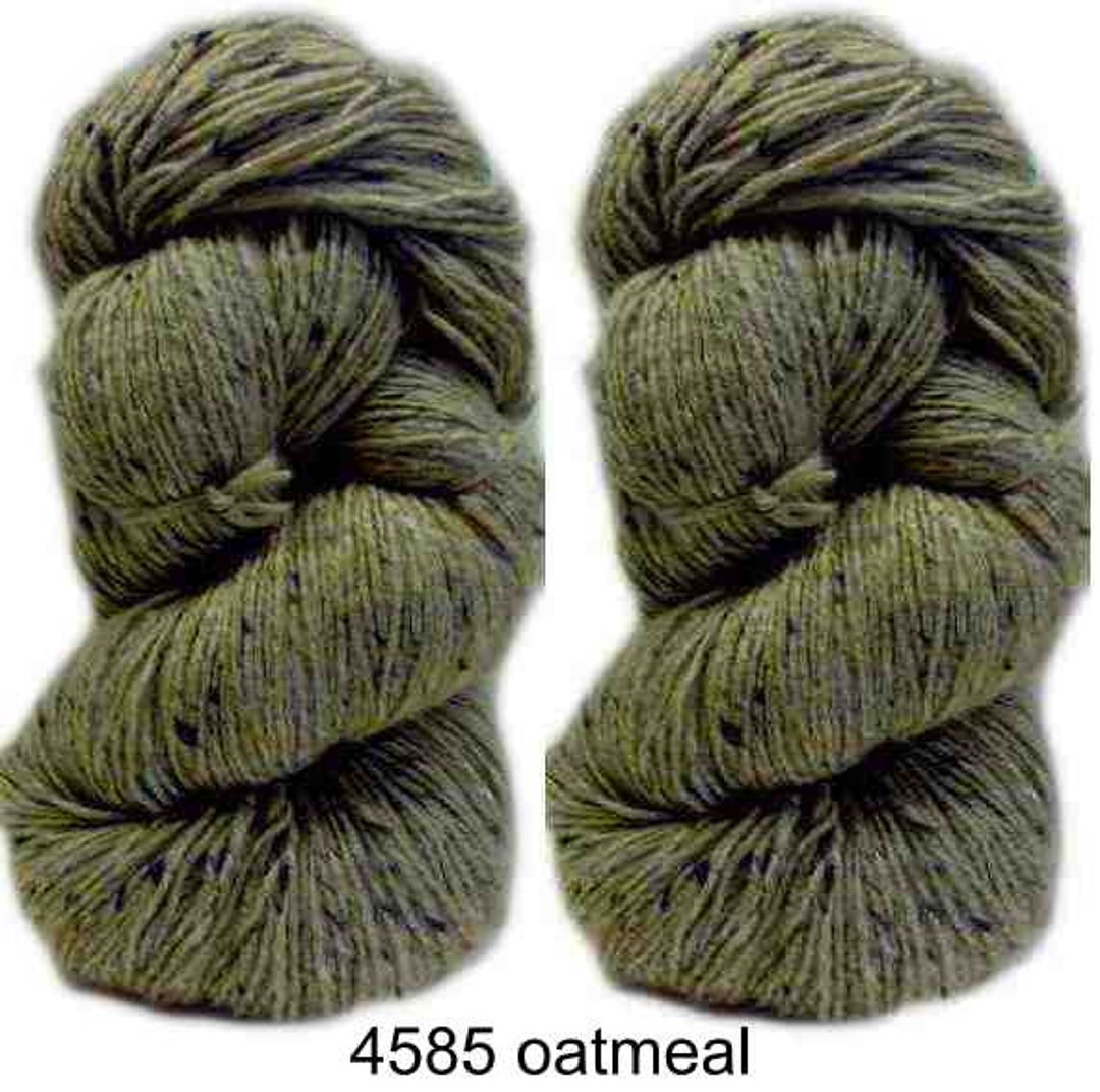 200g Aran Tweed Yarn Irish Donegal Kilcarra 100% Wool (oatmeal 4585) - Etsy