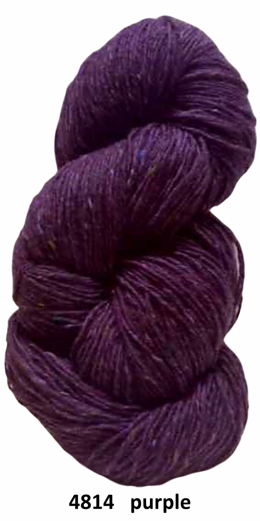 100g Aran Tweed Yarn Irish Donegal Kilcarra 100% Wool (purple 4814) - Etsy