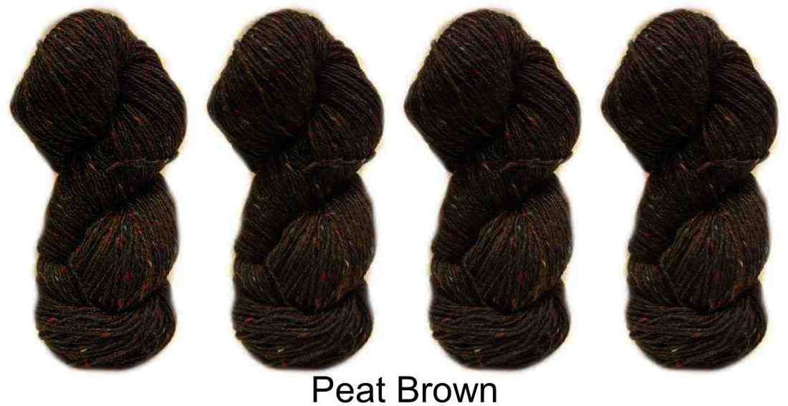 100g Aran Tweed Yarn Irish Donegal Kilcarra 100% Wool peat | Etsy