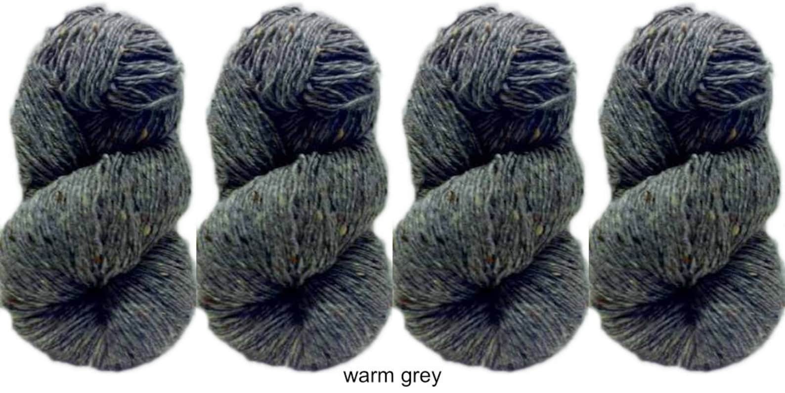 200g Aran Tweed Yarn Irish Donegal Kilcarra 100% Wool warm - Etsy