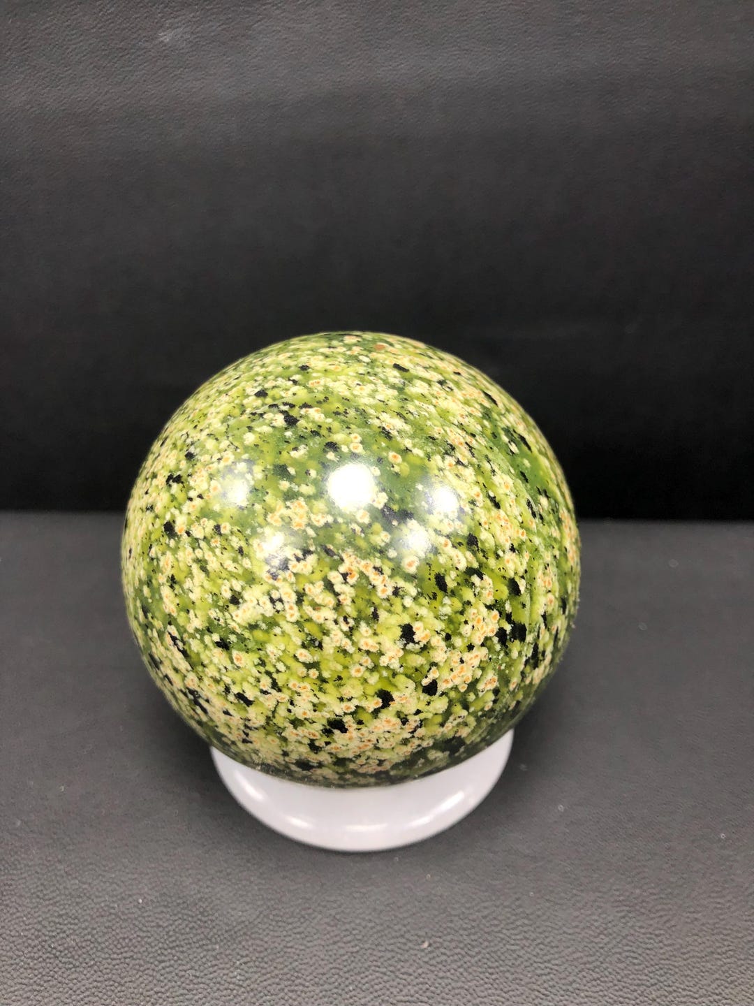 359 Gram Doted Serpentine Sphere From Pakistan - Etsy