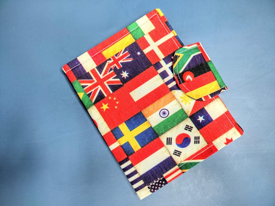 Epcot Flags Pin Book, Disney Pin Holder, Mini Pin Book, Unique Handmade ...