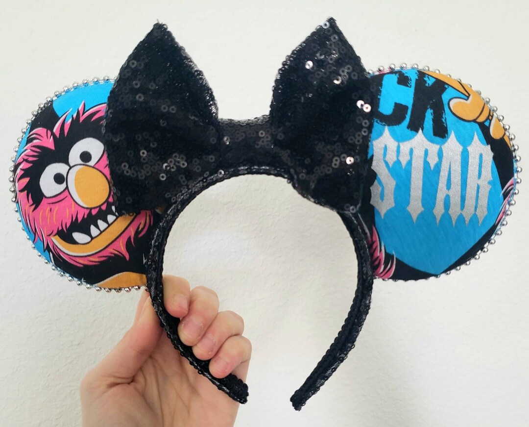 The Muppets Minnie Mouse Ears Headband Animal Ear Hollywood - Etsy