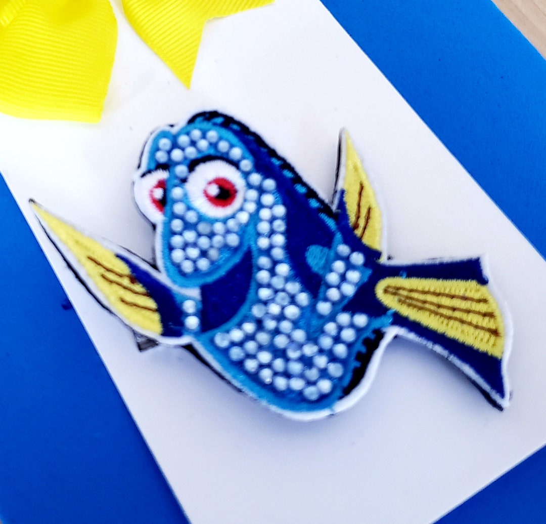 Finding Nemo Hair Clip Dori Fish Hair Accessory Rhinestone - Etsy