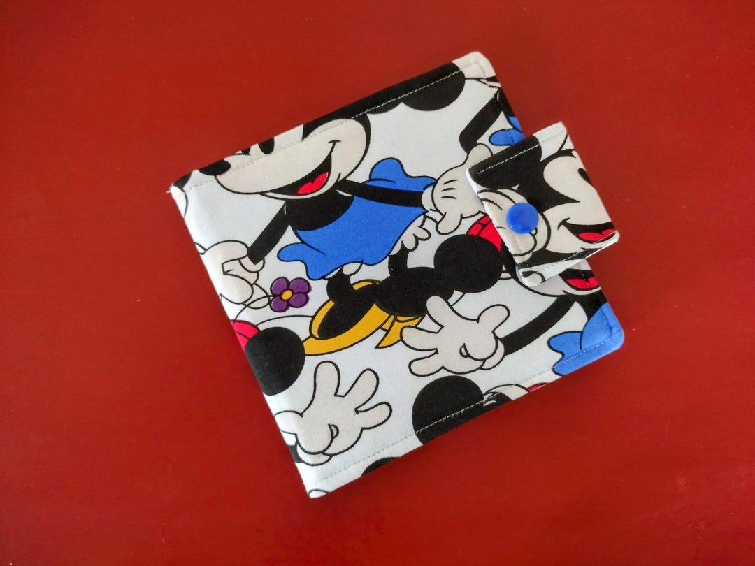 Mickey and Minnie Mouse Pin Wallet, Disney Pin Holder, Mini Book ...