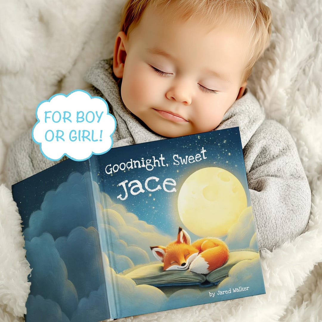Personalized Baby Book: Custom Bedtime Story for Newborns Baby Shower ...