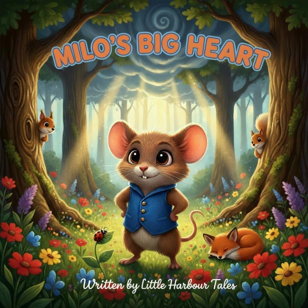 Milo’s Courageous Tale of Friendship and Kindness - Children Book, Kids ...