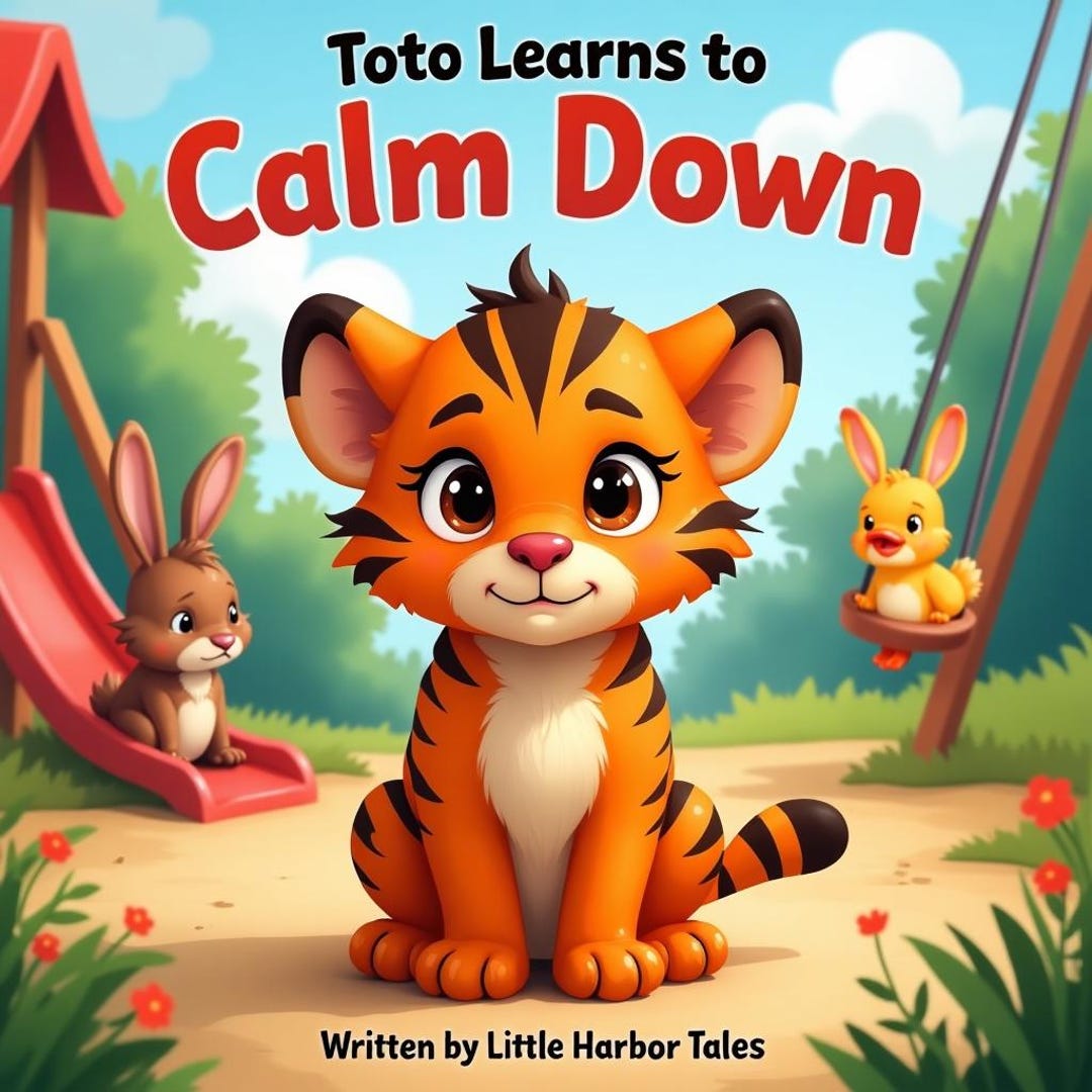 Toto Learns to Calm Down: Children's Storybook - Digital Download ...