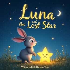 Luna and the Lost Star: Whimsical Bunny Adventure Storybook (digital ...