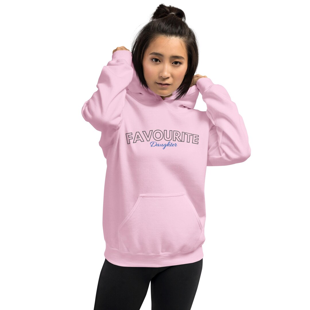 Favourite Daughter Printed Custom Hoodie - Favourite Child Gift Ideas ...