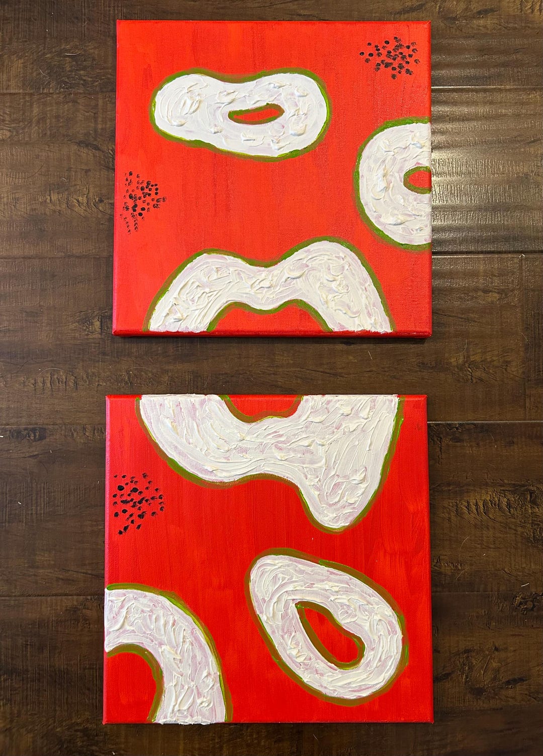 Amoeba Art Print Set - Abstract Cell Biology Illustration - Etsy