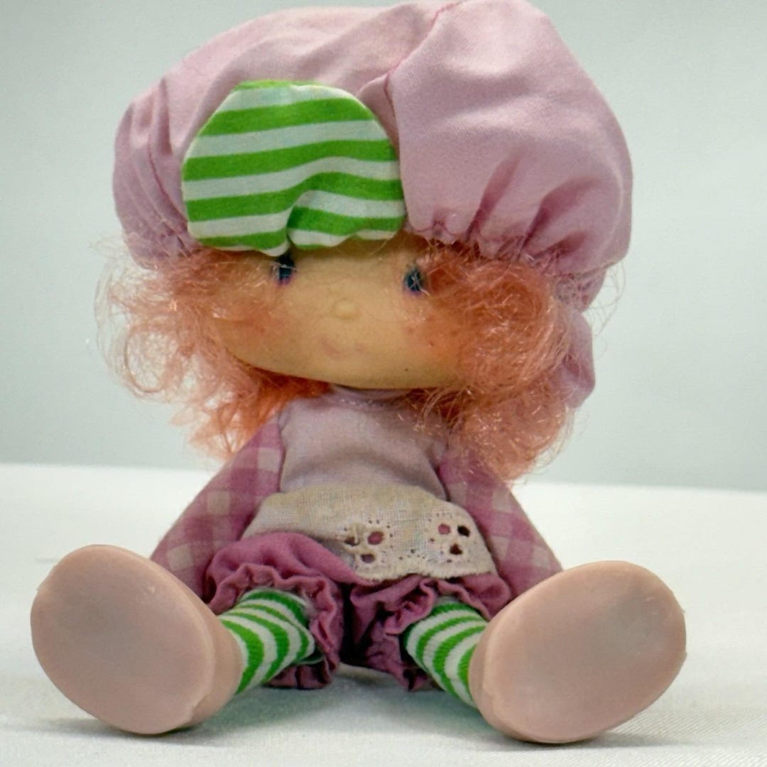 Vintage Raspberry Tart Doll Strawberry Shortcake Friend 1980's American ...