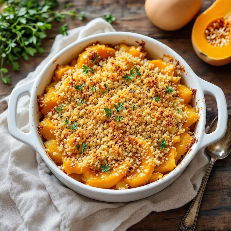 Best Recipe for Creamy Butternut Squash Casserole (PDF Download) - Etsy
