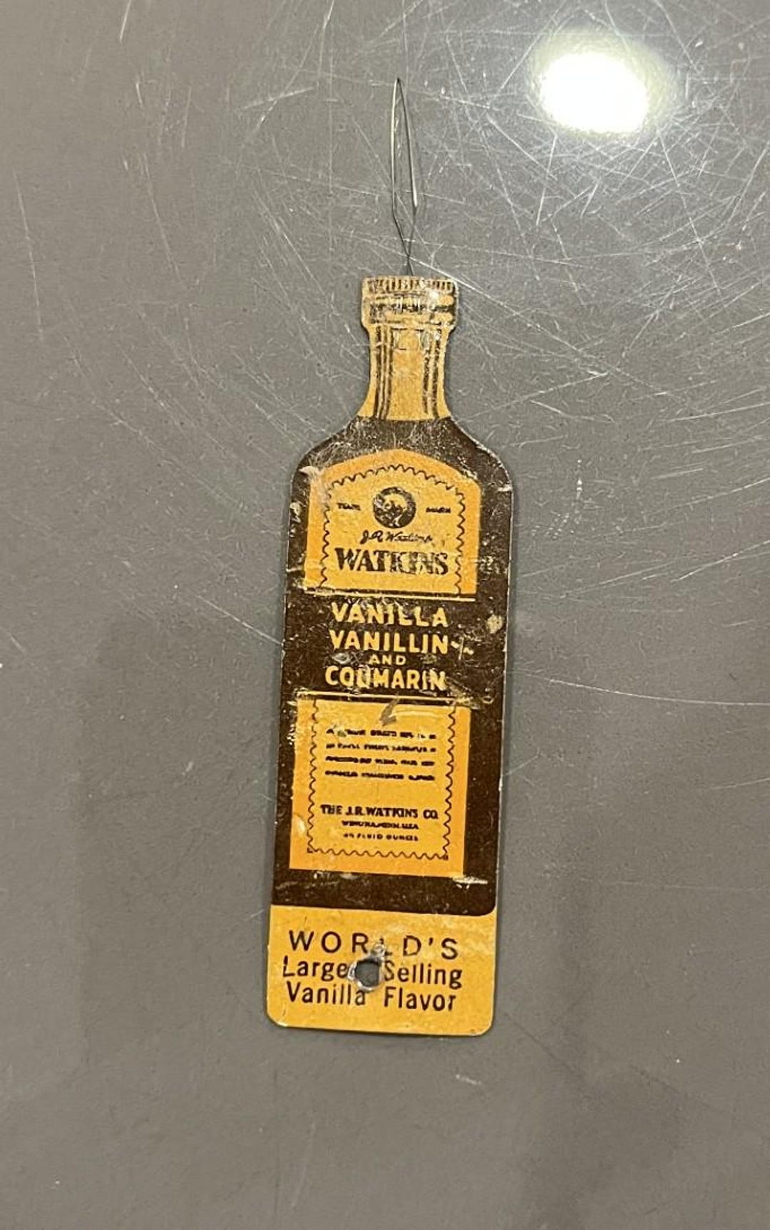 Vintage Watkins Vanilla Advertising Needle Threader From Very Early ...
