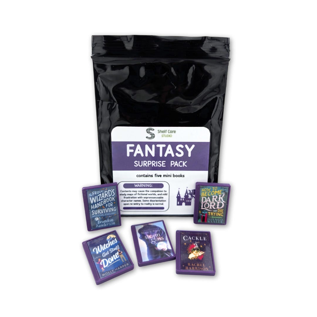 Handmade Fantasy Mini Books – Surprise Pack of 5, Booktok Gifts for ...