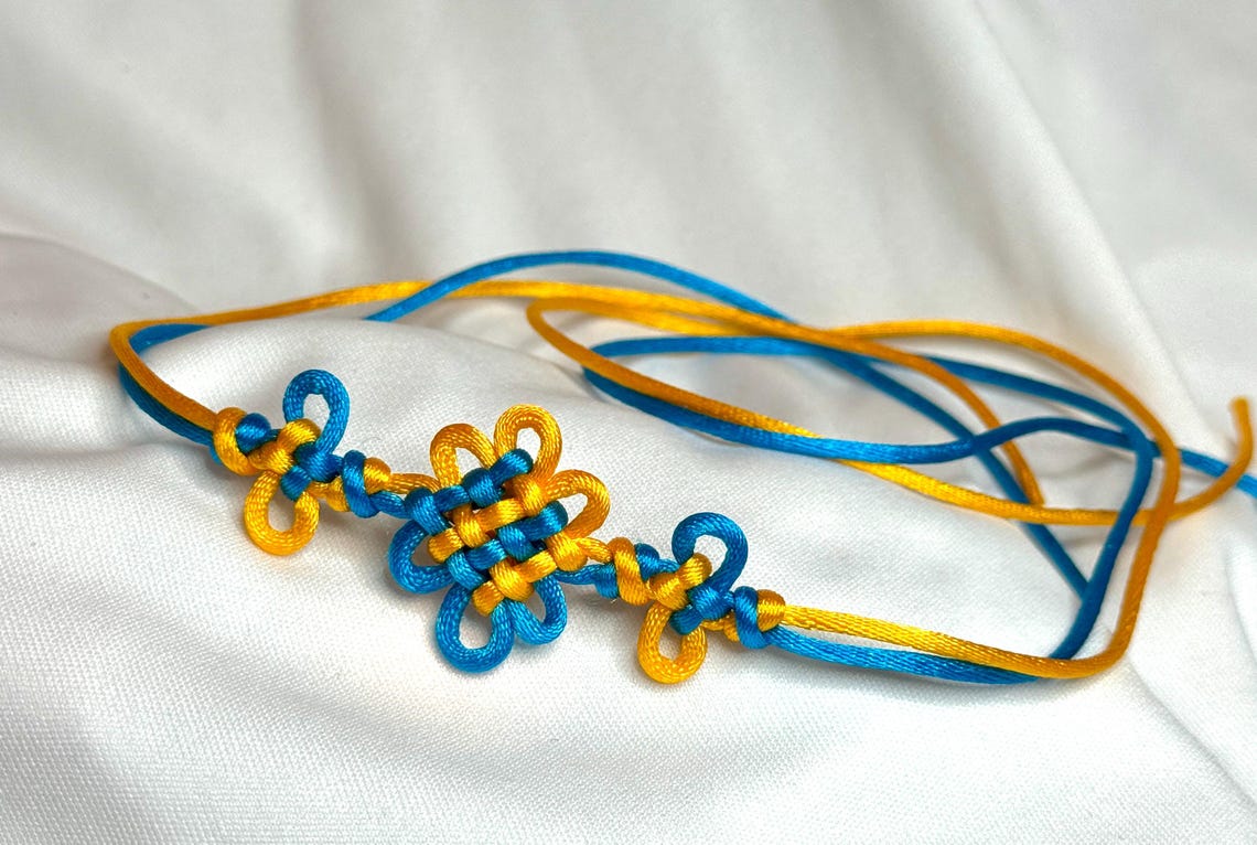 Kpop Demon Hunters Inspired Korean Knot Bracelet - Etsy