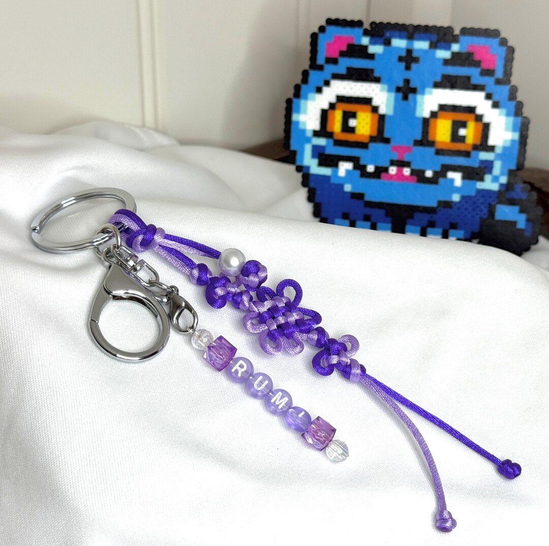 Kpop Demon Hunters Inspired Korean Knot Keychain/bag Norigae - Etsy