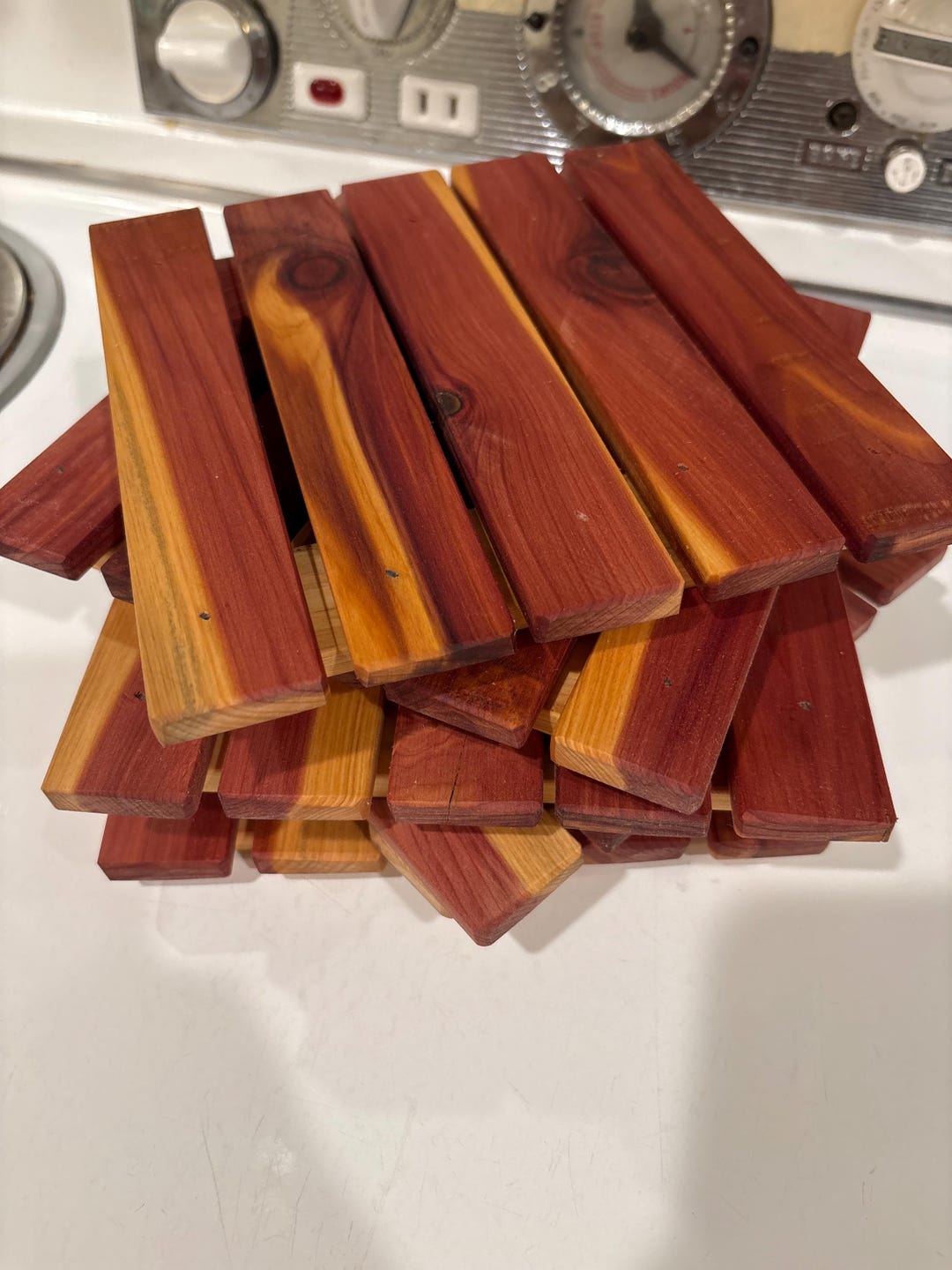 7x7 Cedar Trivet Made From North Georgia Hand Milled Cedar. - Etsy