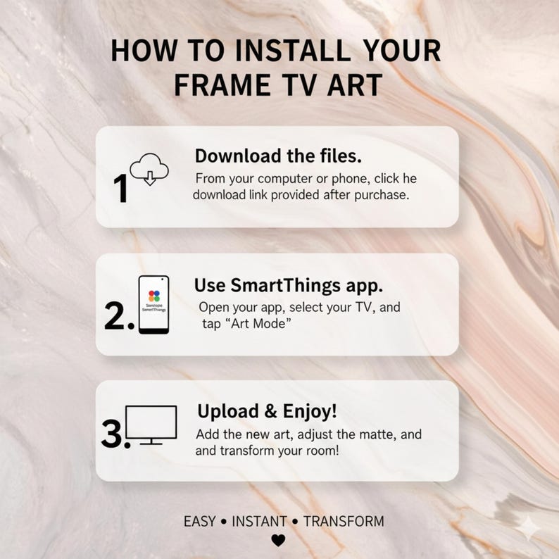 Valentines Frame TV Art | Elegant Swan Love Scene | Romantic Art for ...