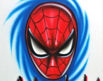 Airbrush Anime Shirt - Etsy