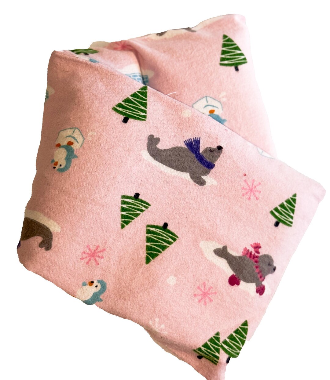 Frosty Seals and Penguins Wheat Berry Hot & Cold Pack - Etsy
