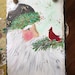 Santa Sign. Winter Slate. Christmas Slate. Santa Slate. Painted Slate ...