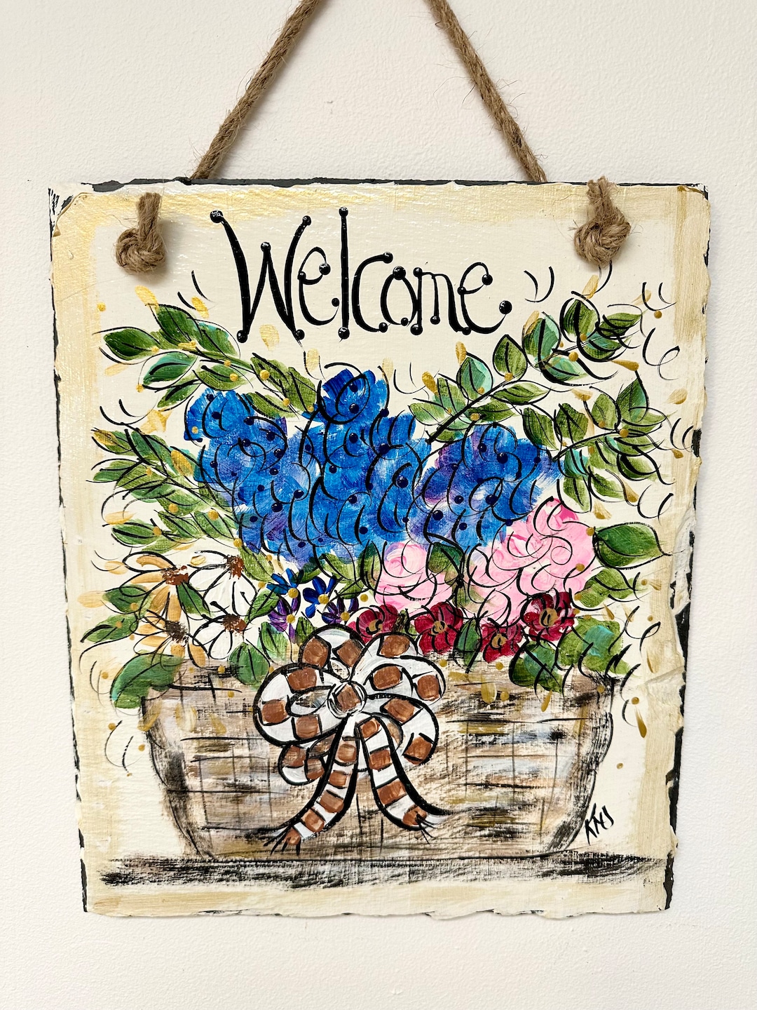 Spring Slate Sign. Spring Sign. Summer Slate Sign. - Etsy