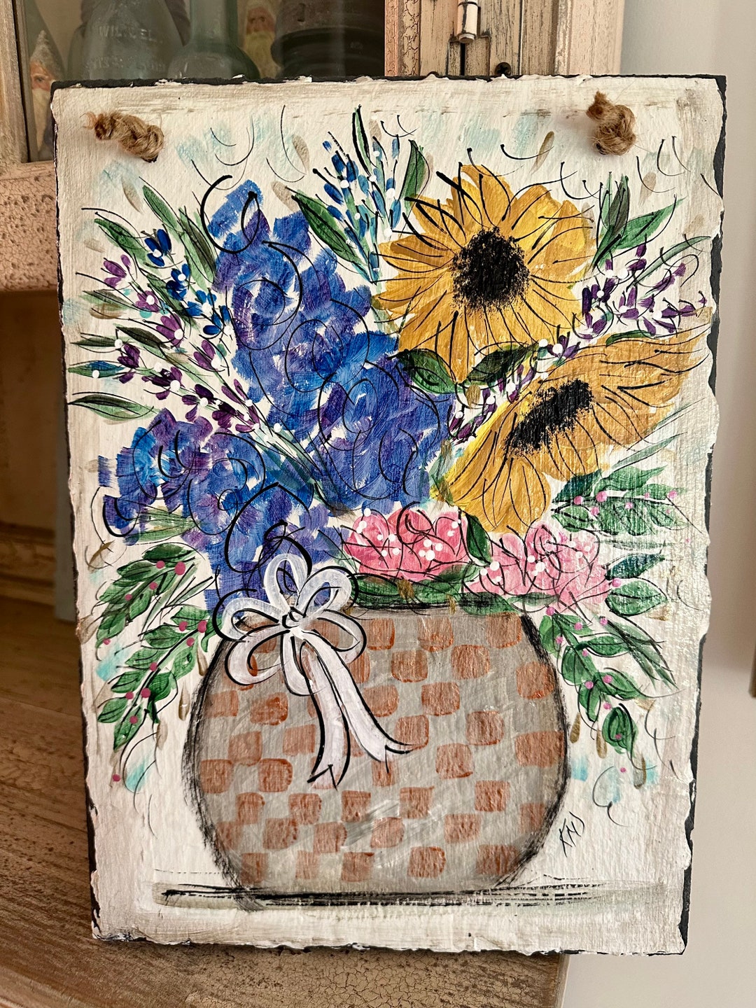 Spring Slate Sign. Porch Sign. Porch Decor. Summer Slate Sign. Fall ...