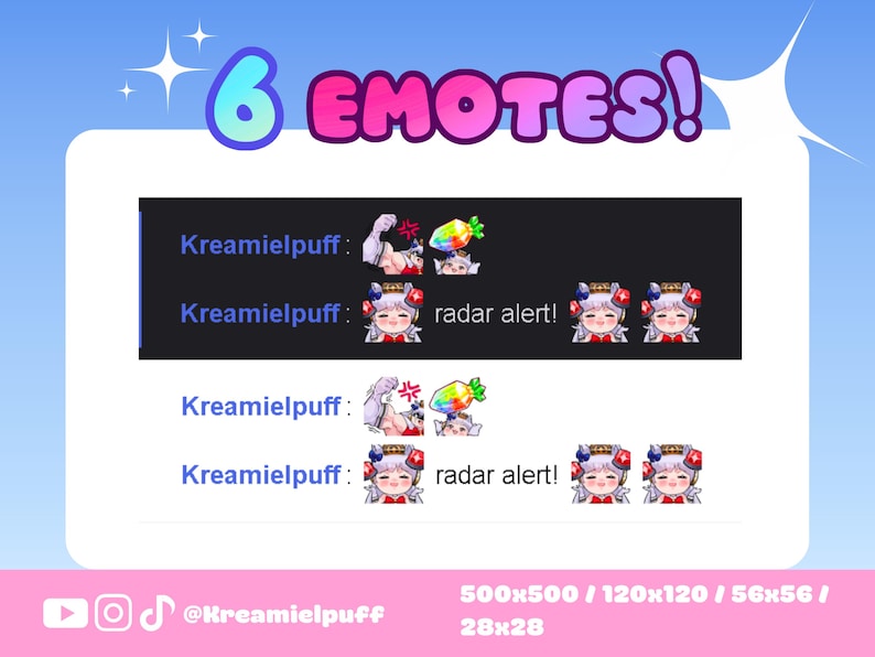 Uma Musume Anime Emotes for Twitch/discord: Gold Ship Chibi (digital ...