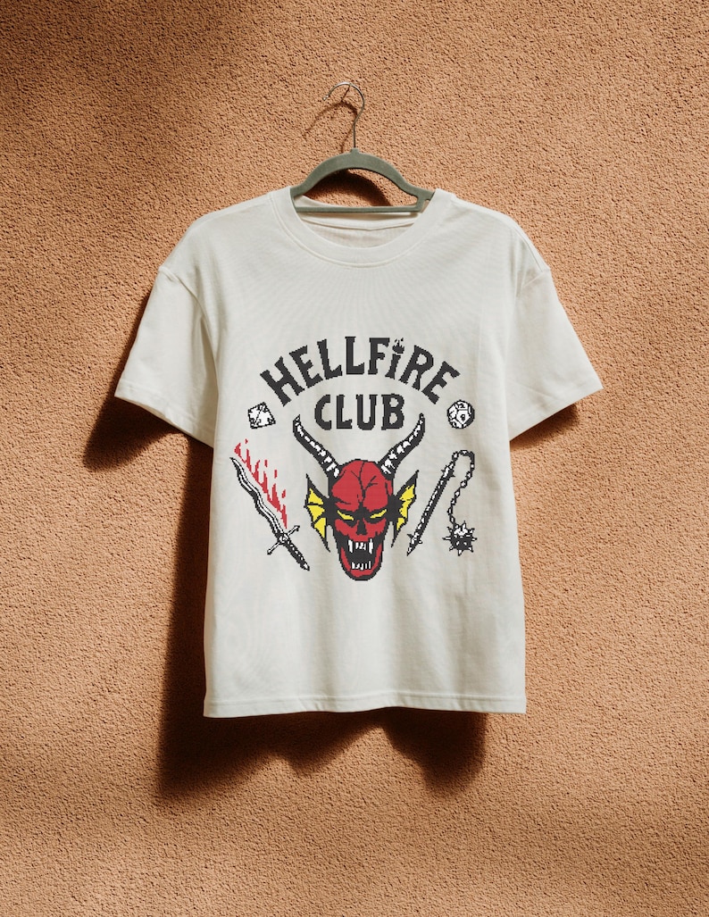 Hellfire Club Cross Stitch Pattern: Stranger Things Characters ...