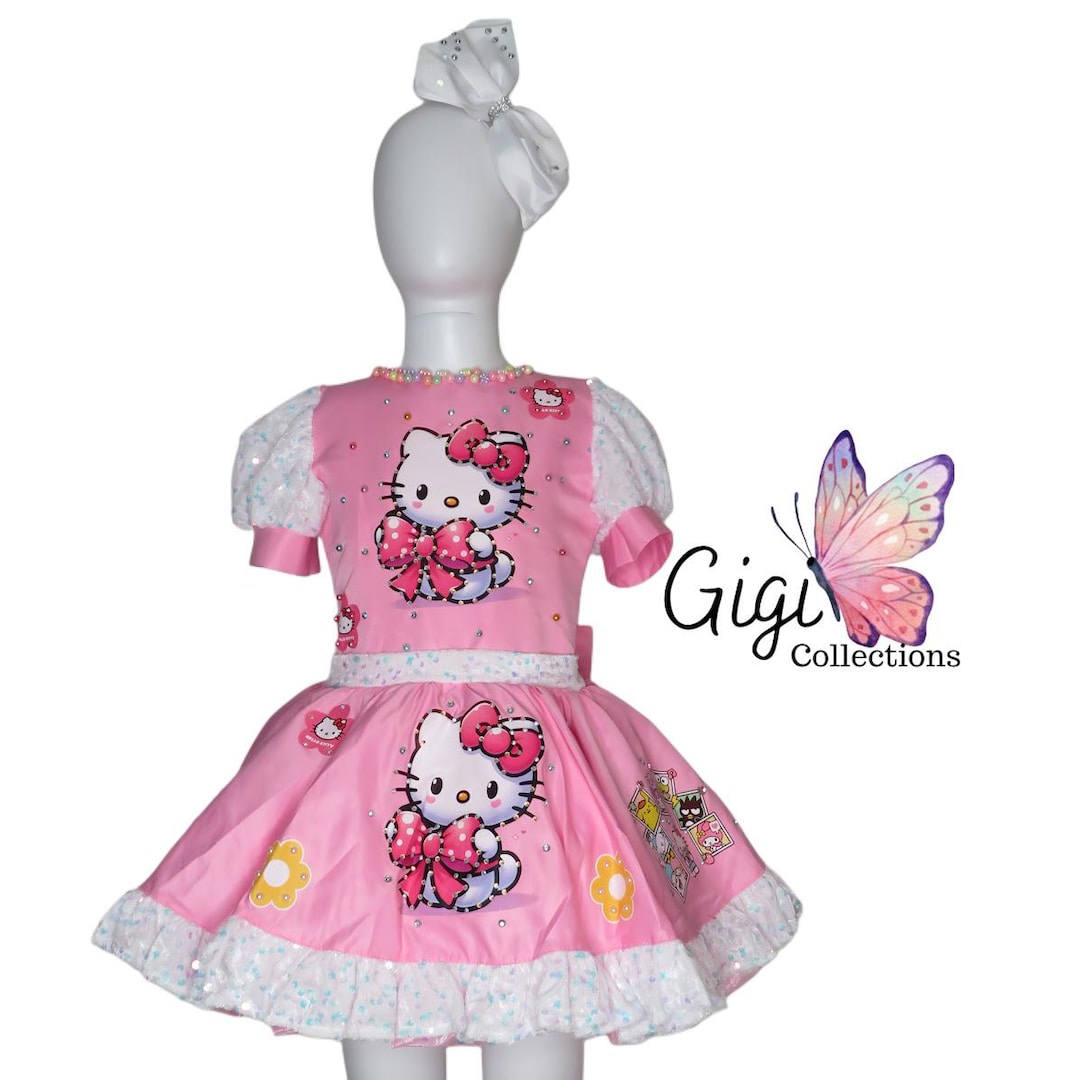 Hello Kitty Dress – Kitty Tutu - Etsy
