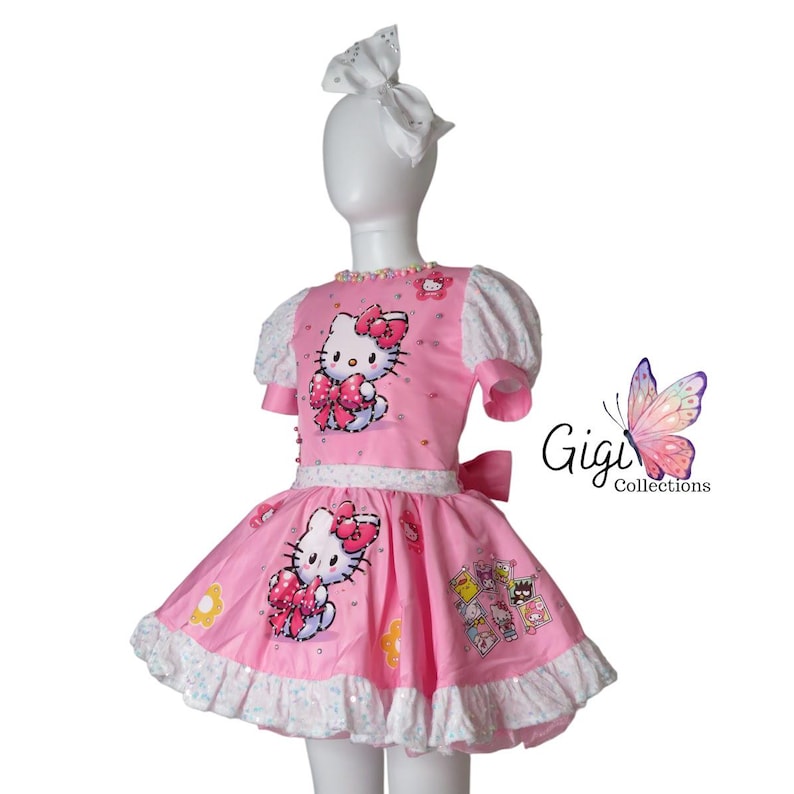 Hello Kitty Dress – Kitty Tutu - Etsy