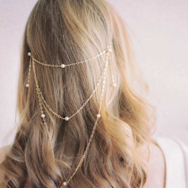 Hair Chain - Etsy